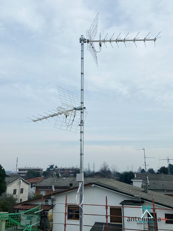 Impianti Antenna TV Milano: Rifacimento Impianto Privato